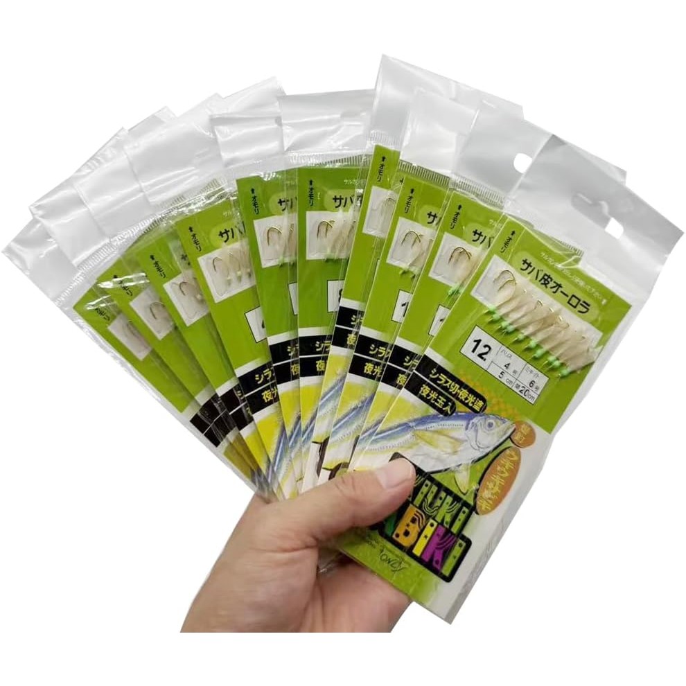 [Ready Stock] UkiUki Sabiki Apollo Hook bait fishing mata cari umpan ...
