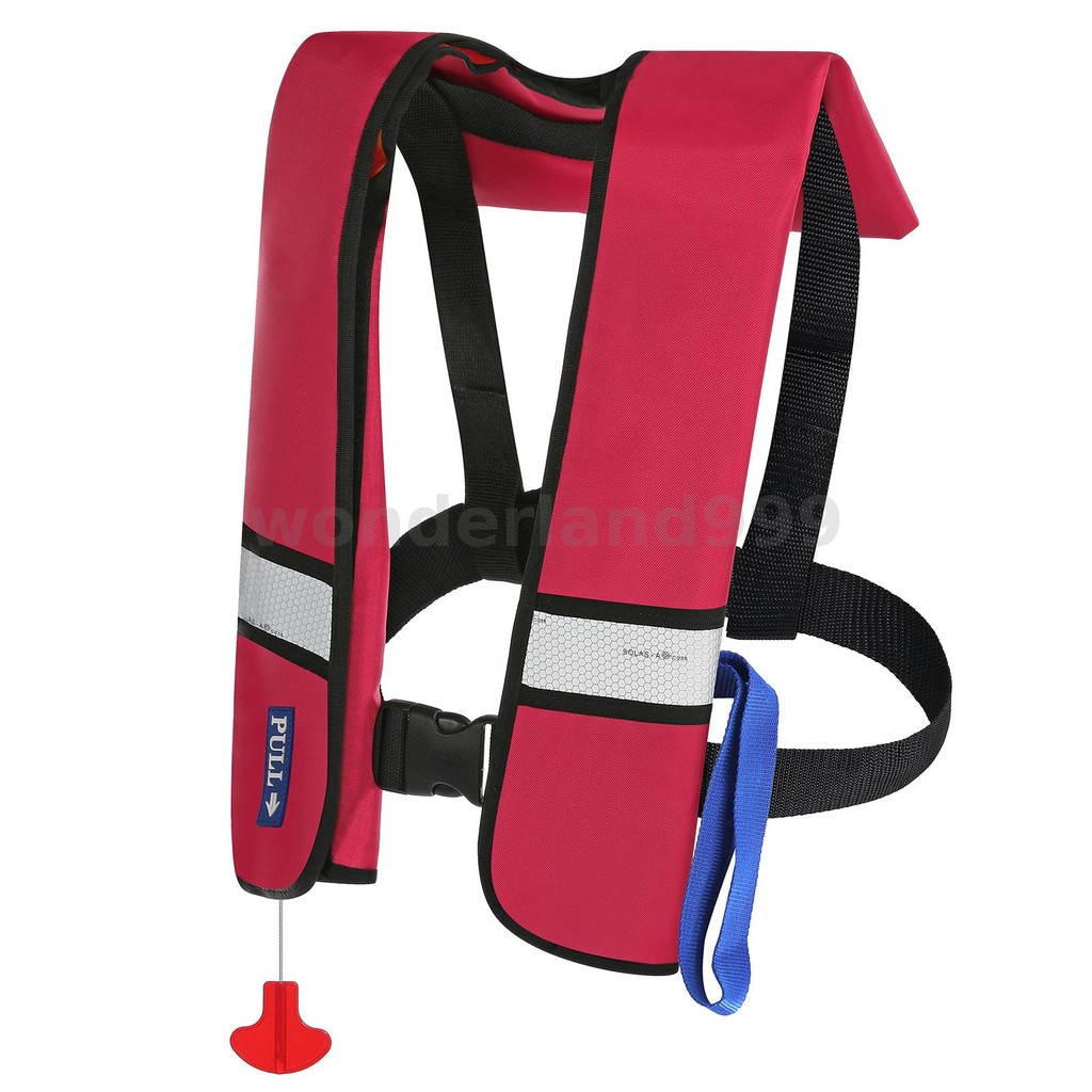 Auto Inflatable Life Jacket Adult Fishing Vest with Reflective Sheet ...