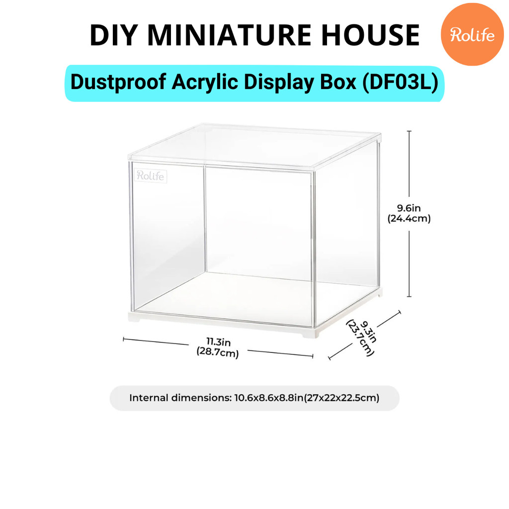 Robotime Rolife 3D DIY Miniature House Kit Arcylic Stackable ...