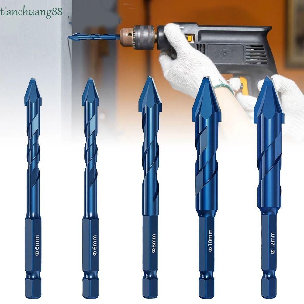 TIANCHUANG Eccentric Drill, Precision Drilling Hex Triangle Tile Drill ...