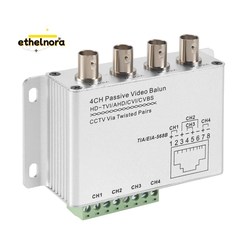 UTP 4 Channel Passive Video Balun Transceiver | Shopee Malaysia