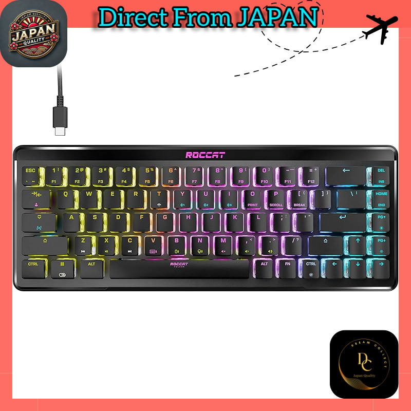 ROCCAT Vulcan II Mini Air Gaming Keyboard, English Layout, Wireless 2 ...