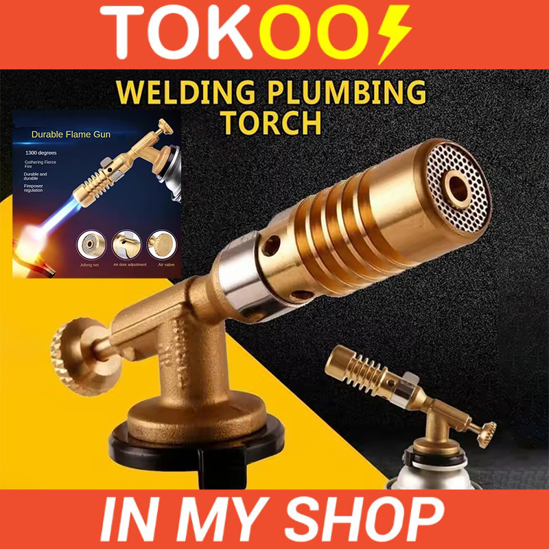 Gas Burner Flame Gas Torch Flame Gun Blowtorch Cooking Soldering Butane ...