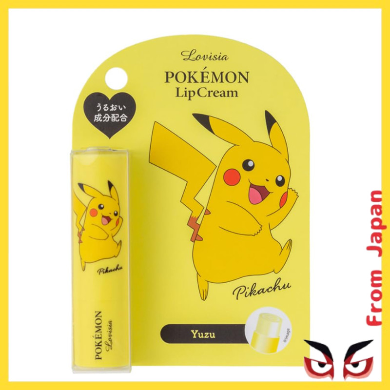 Lovisia Pokémon Lip Cream Pikachu Yuzu【Direct from Japan】 | Shopee Malaysia