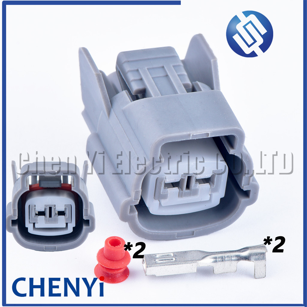 2 Pin female Automobile waterproof connector Water Temp Sensor plug ...