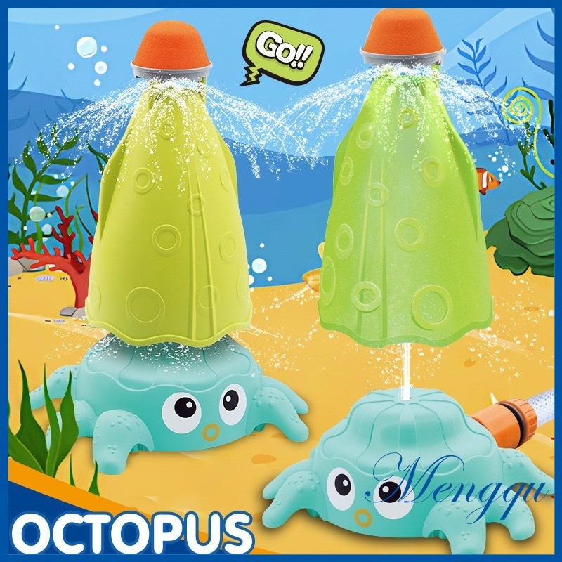 2025 New Octopus Rocket Water-Powered Launcher - Outdoor Splash Toy for ...