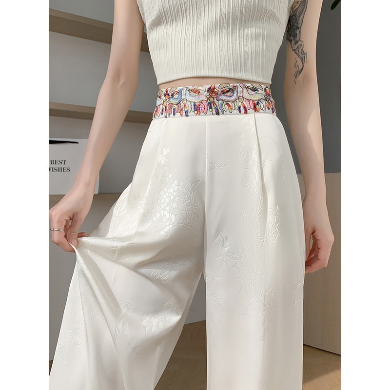 Lightweight Anti-Wrinkle New Chinese Style Light Chinese Style Pants ...