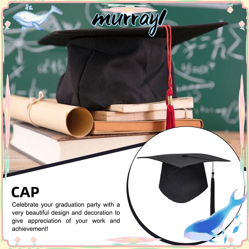 MURRAY1 Graduation Hat, Congrats Grad Degree Ceremony Mortarboard Cap ...
