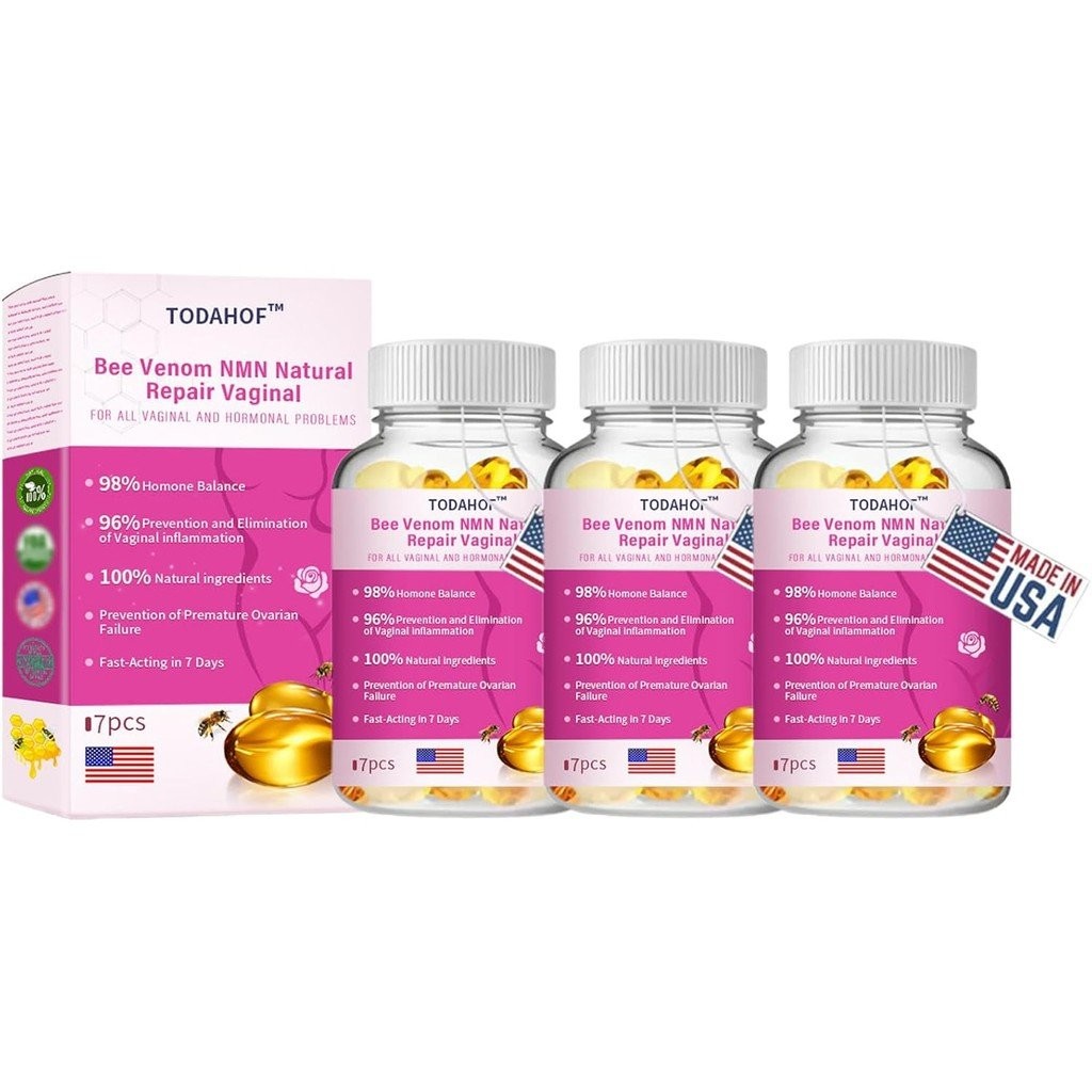 TODAHOF Bee Venom Natural Repair Vaginal Capsules, Professional Bee ...