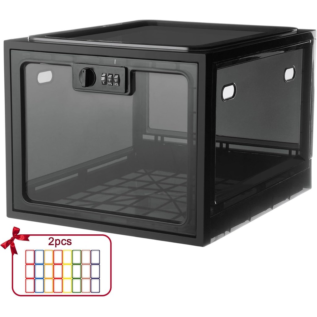 Combination Lock Boxes for Personal Items, Lockable Storage Box for ...