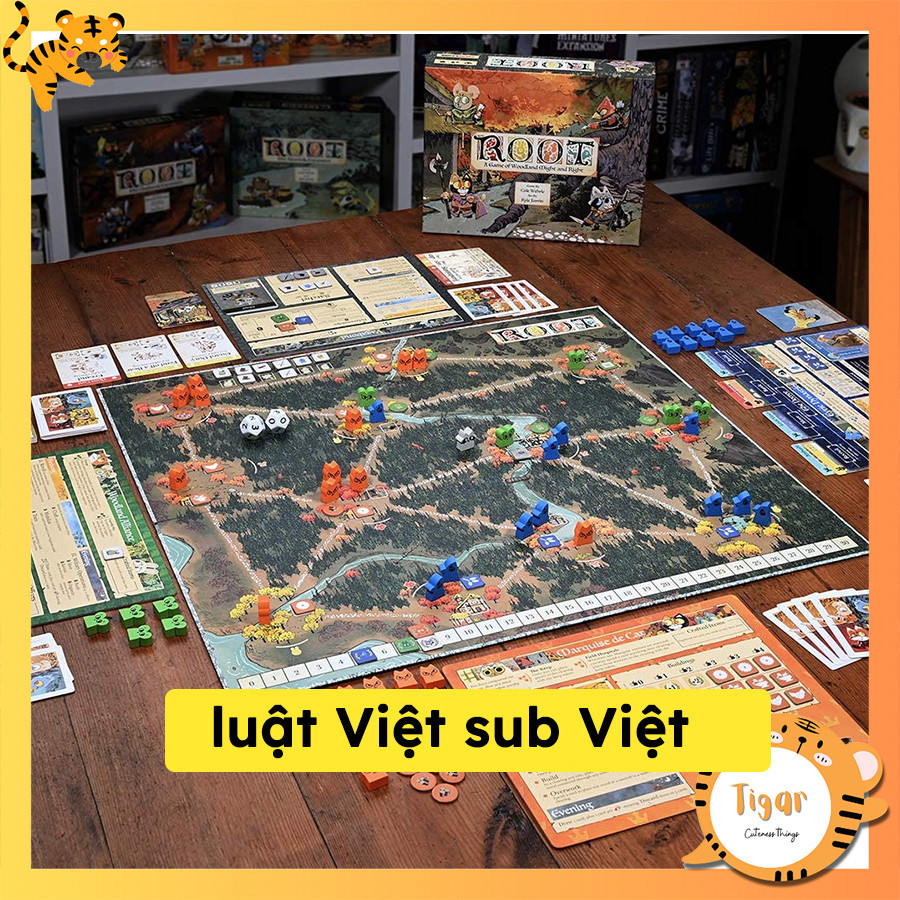 Root game set - Warrior Forest (Original + expansion) - brain hacking ...