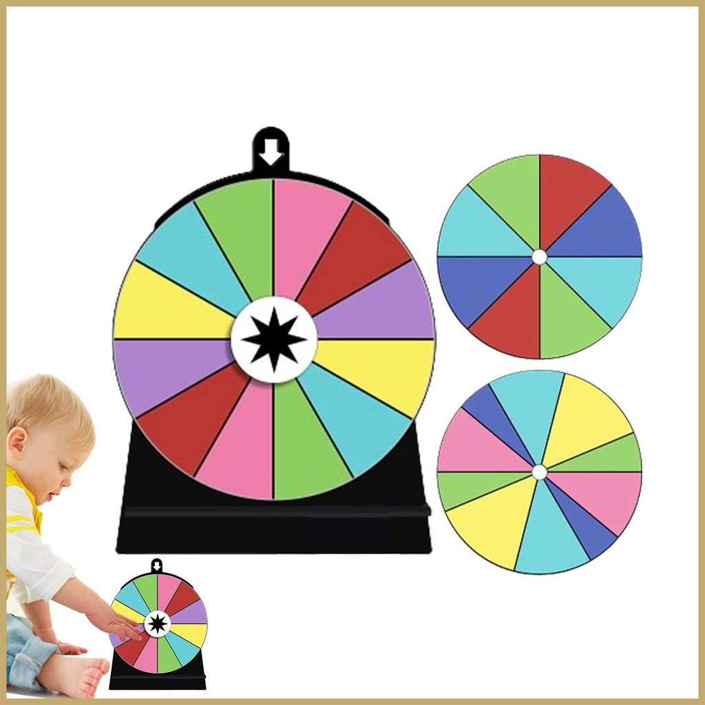Wheel Of Fortune Wheel Spinner 3pcs Editable Spinner Wheel For Fortune ...