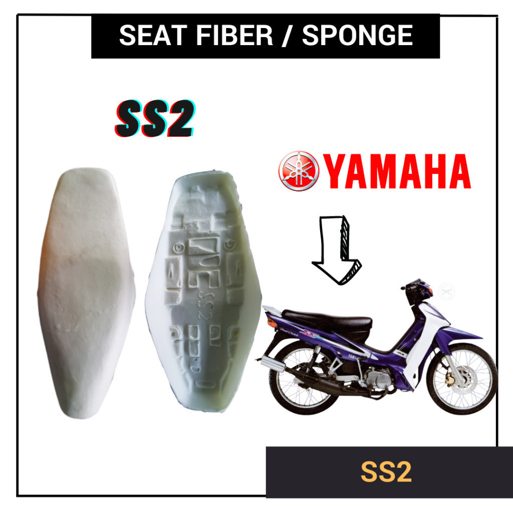 YAMAHA SS2 Y110SS2 Y110 SS2 TWO SPAN SEAT FIBER SPONGE PU FORM KUSYEN ...