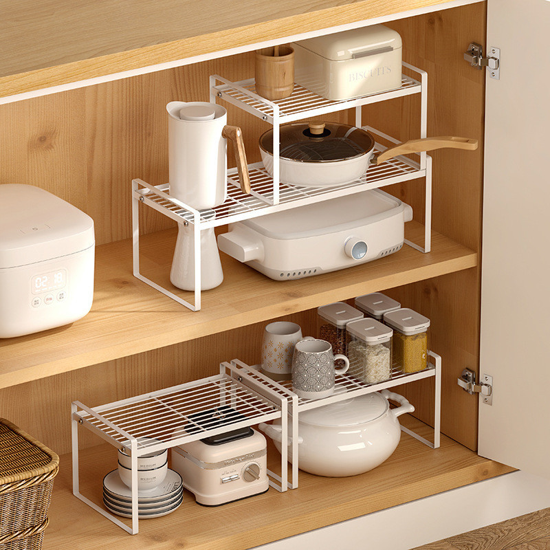 Kitchen Multi-layer Storage Rack Japanese-style Cabinet Partition ...
