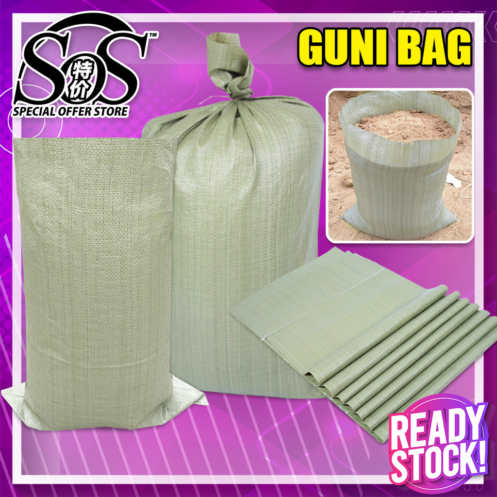 PP Woven Extra Large Guni Plastic Karung Besar Sand Courier Storage ...