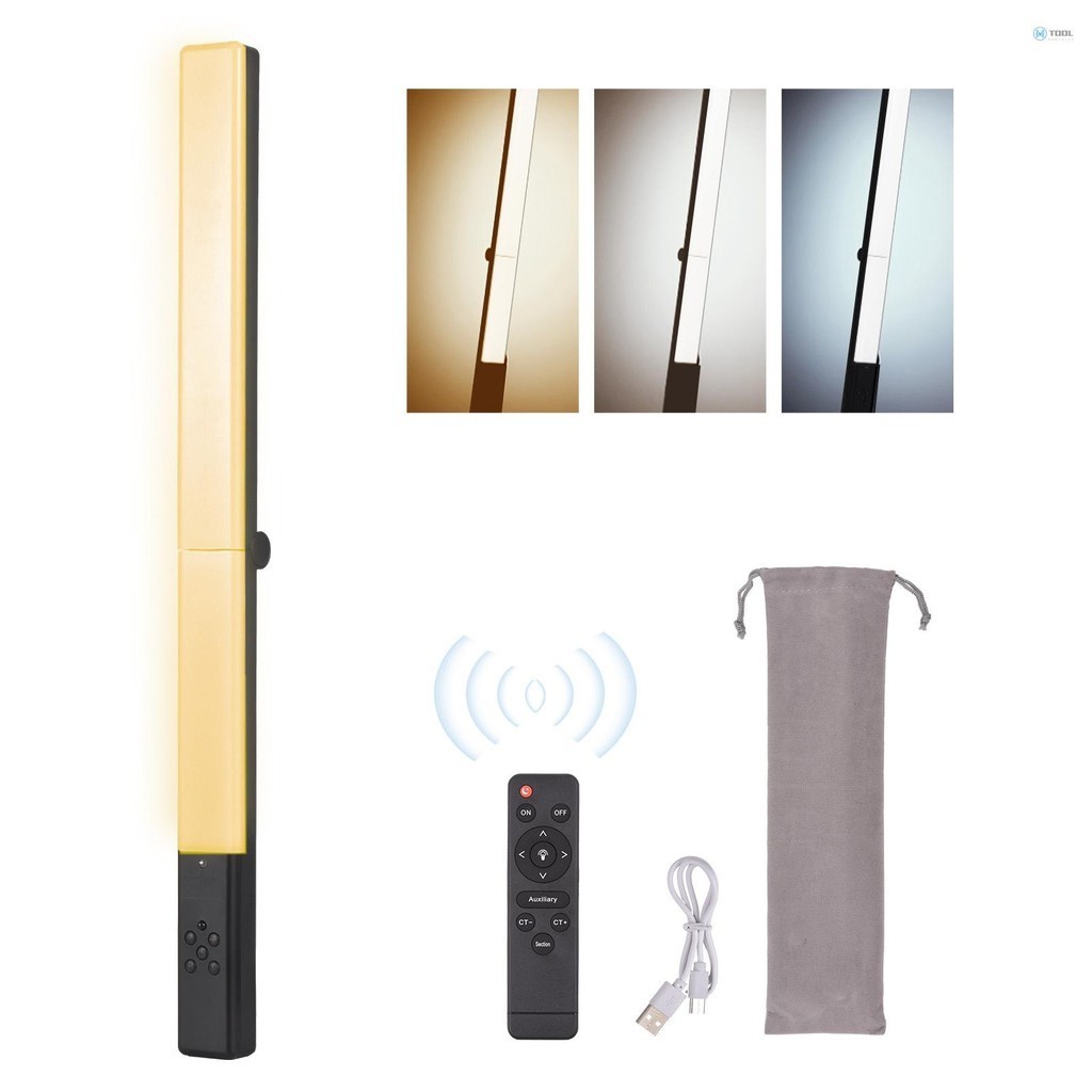 20W Bi-color Led Tube Lights Foldable Light Stick Handle LED Light ...
