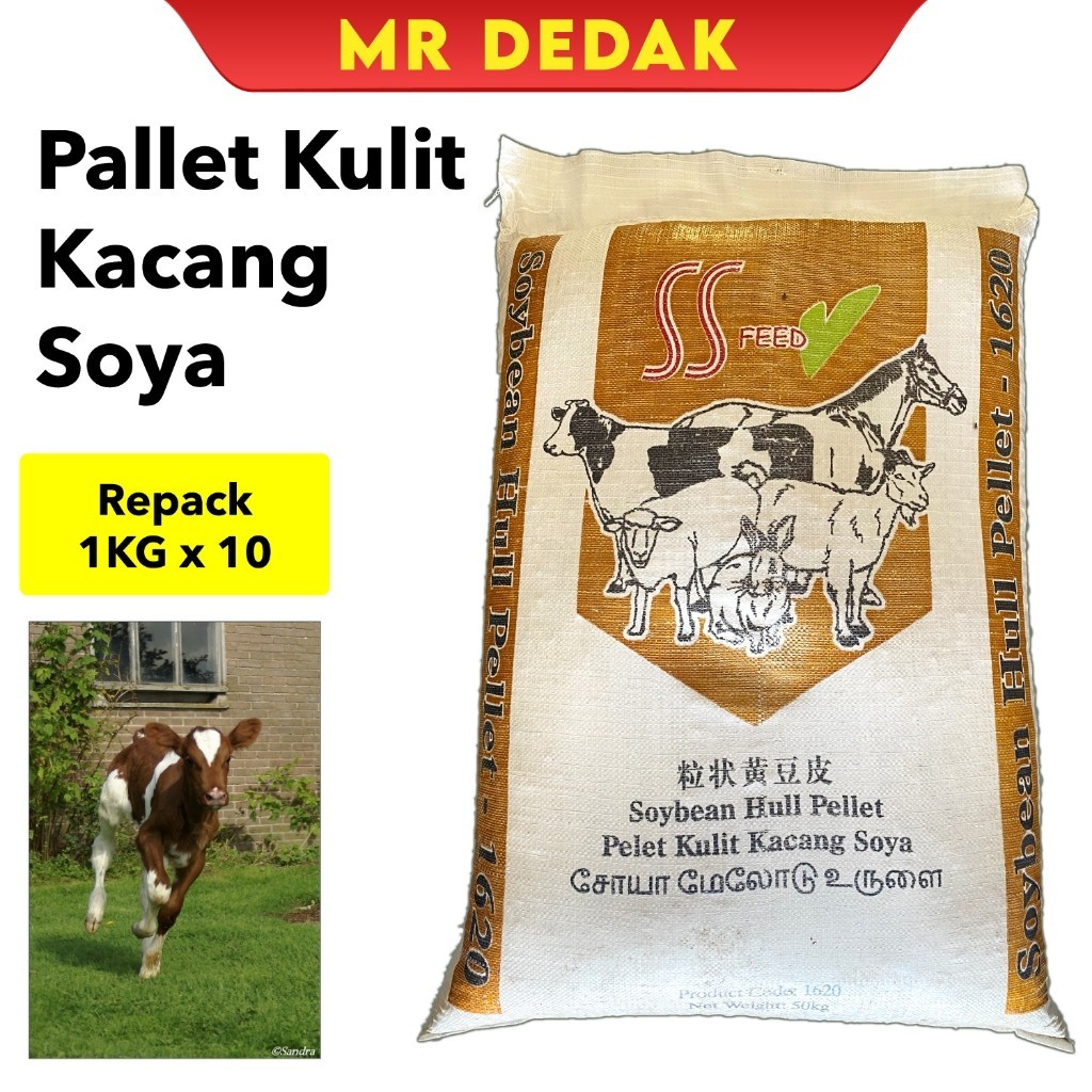 [10KG] [1620] [REPACK] Pallet Kulit Kacang Soya/Soybean Hull Pallet ...