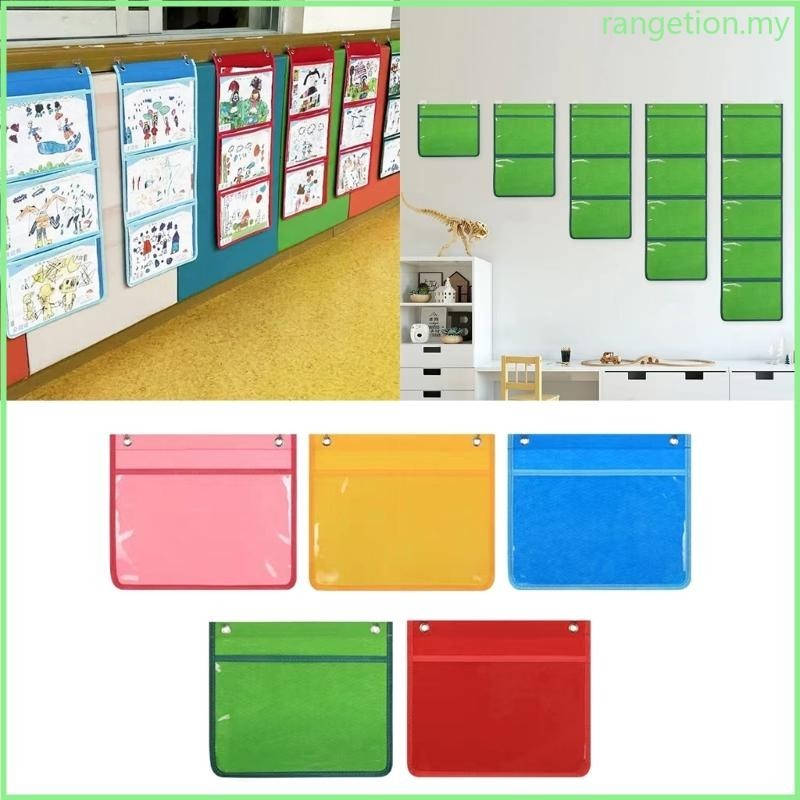 RAN Classroom Organizer Convenient Pocket Chart for Cards Drawing ...