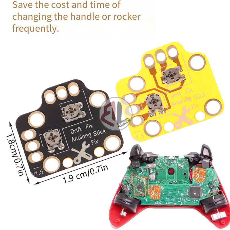 Analog Stick Drift Reset Board Fix Mod Resistance Calibration Plate ...