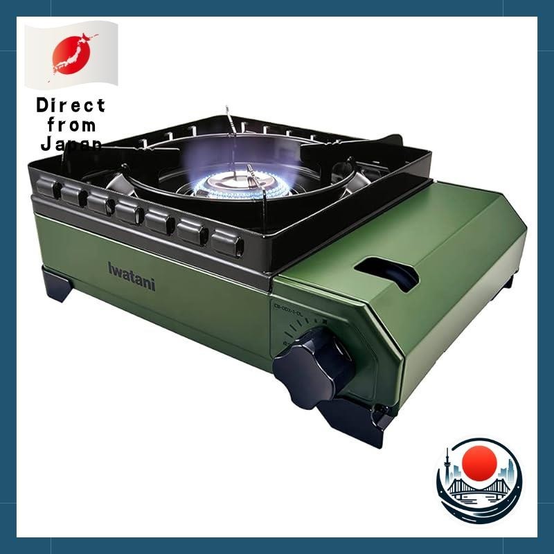 Iwatani Cassette-Fu Cassette Stove Tough Maru Olive CB-ODX-1-OL | Shopee Malaysia
