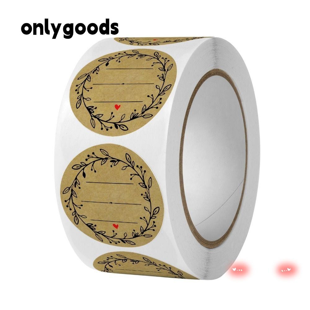 ONLYY Jar Label Stickers, 500 Pcs Round Stickers Labels, Labels ...