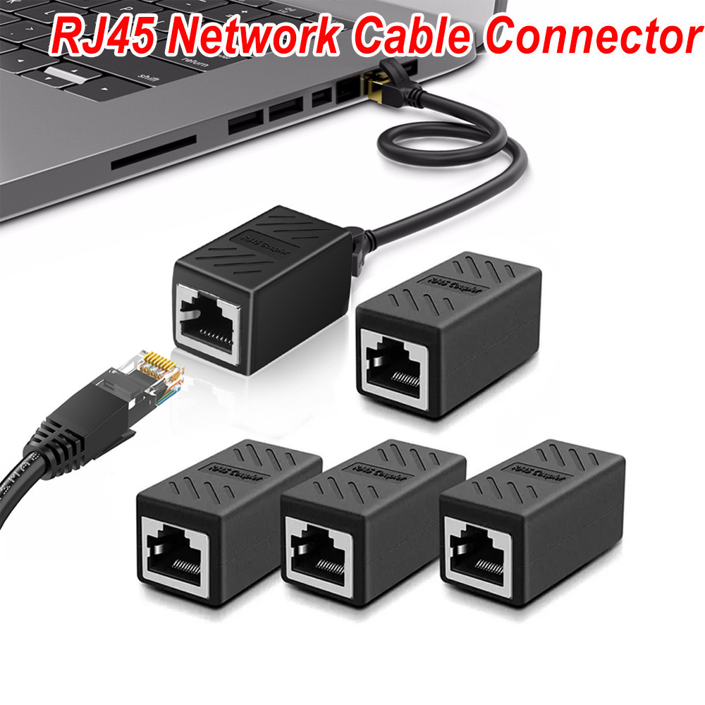 Ethernet Cable Extender RJ45 Cat 5 Cat 6 Cat6a Coupler Extender ...