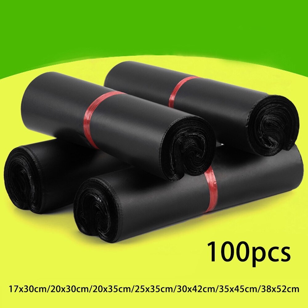 100 helai!! 20x30cm Sampul Pos Courier Bag Plastics Bag Postage Bag ...