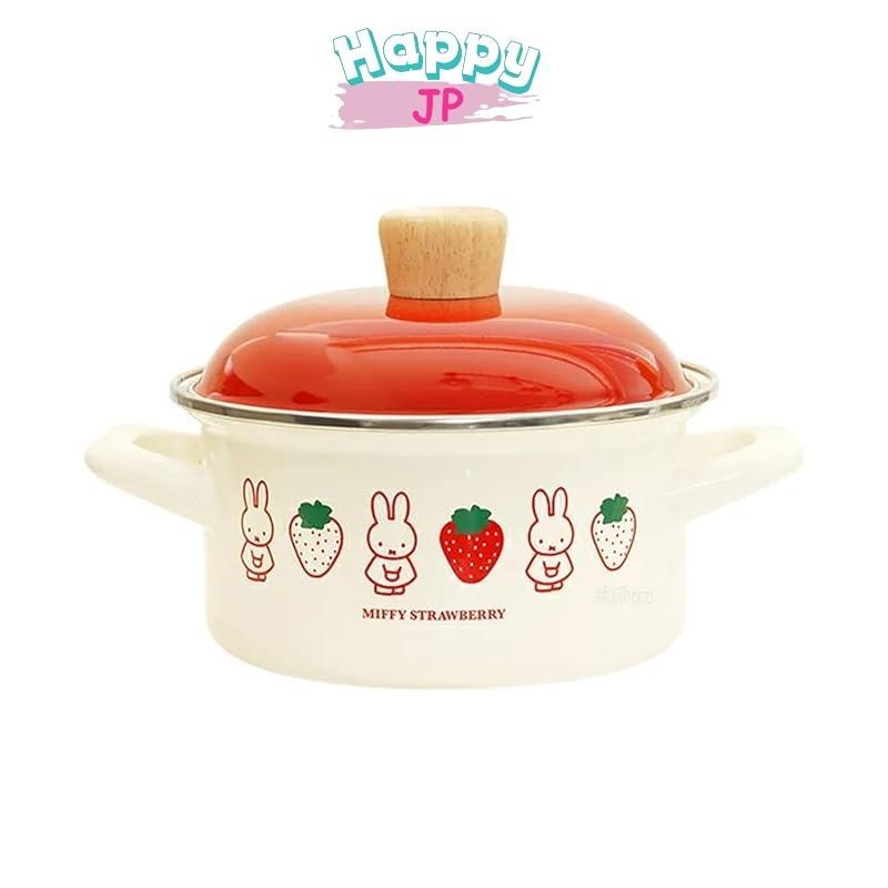 Fuji Horo Round Storage Container Miffy Strawberry 12cm | Shopee Malaysia