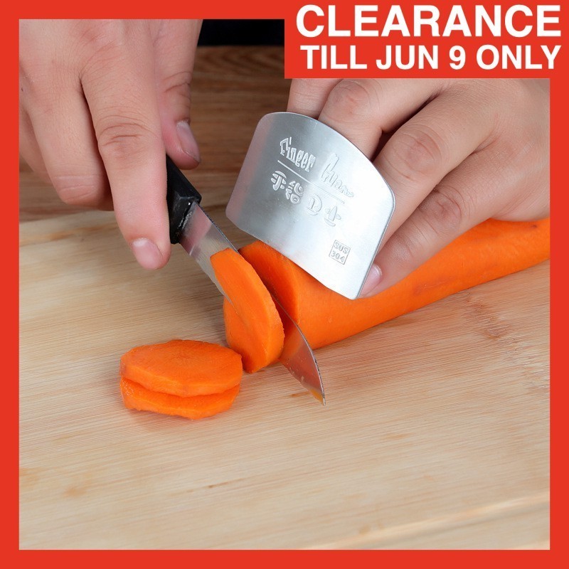 (ANTI-RUST MATERIAL) New Kitchen Stainless Steel Finger Protector ...