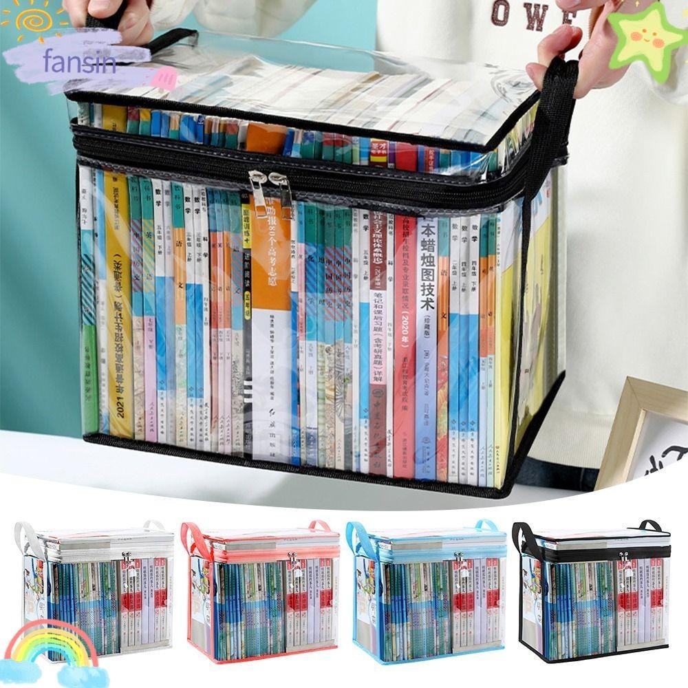 FANSIN Comic Book Storage Bag, Stackable Zipper Collapsible Pouch ...
