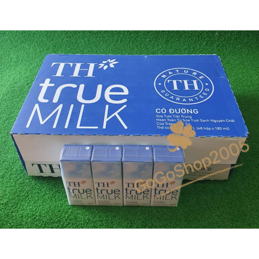 [ Vietnam ] TH True Milk Sua Tuoi Tiet Trung Co Duong/ UHT Fresh Milk ...