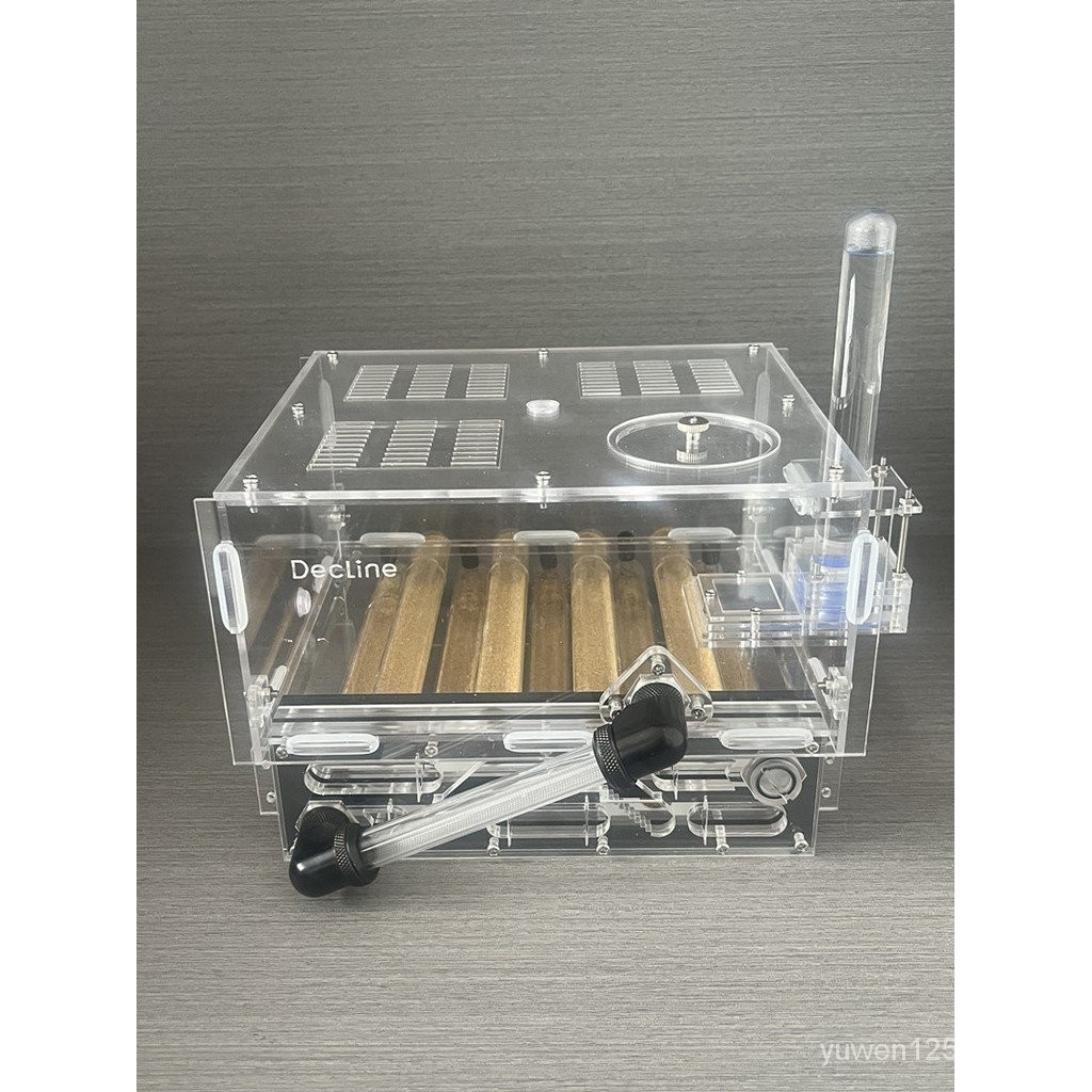 Rotatable 9 Pieces 20 Caliber Bamboo Test Tubes Acrylic Unlimited ...