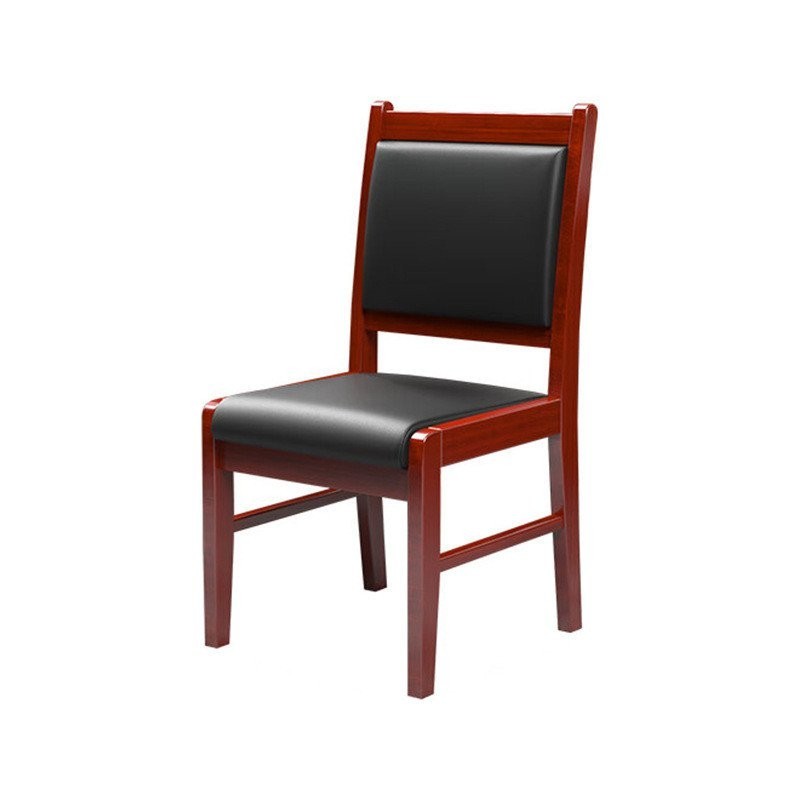 Solid Wood Office Chair Conference Room Training Chair Ear Chair Oak ...