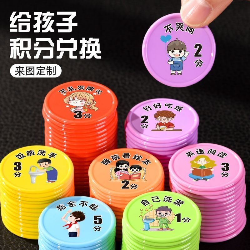 Reward Punishment Card Children Family Good Habits Develop Children ...