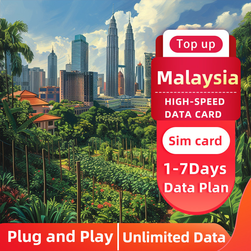 Malaysia Travel SIM Card Malaysia SIM card 1GB Malaysia sim Unlimited ...
