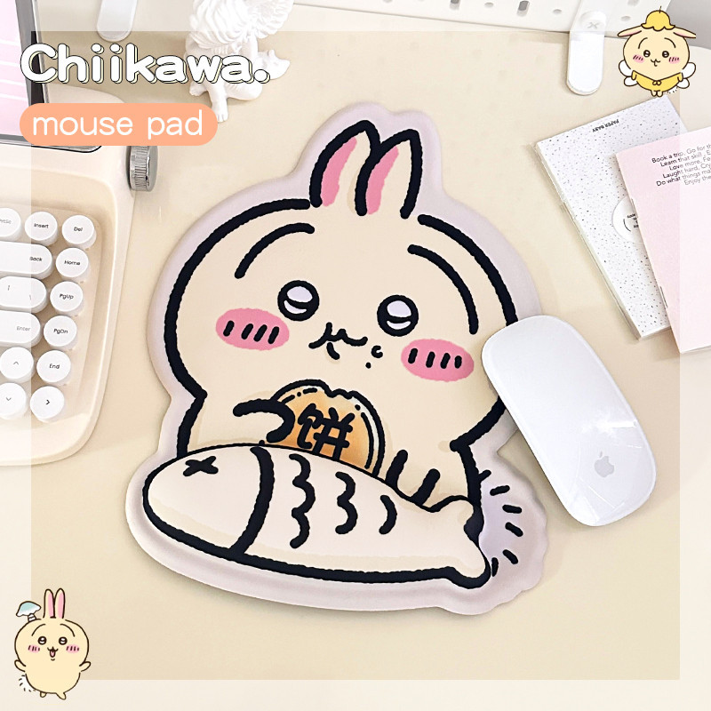 Chiikawa Mouse Mat Cute 3D Mouse Pad Office Goodies/School Supplies for ...