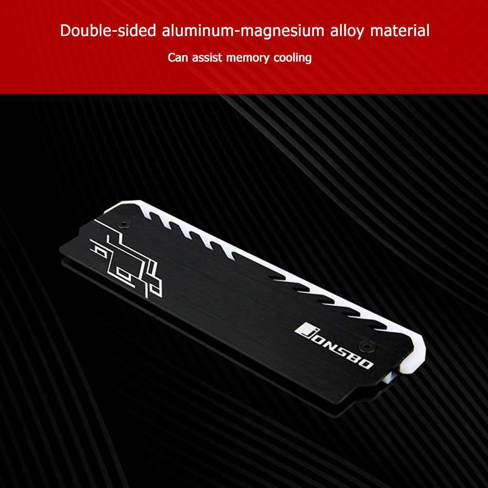 Redkeevmy Rgb Ram Heatsink Ddr Ddr3 Ddr4 Memory Heat Spreader Cooler For Desktop Pc Shopee