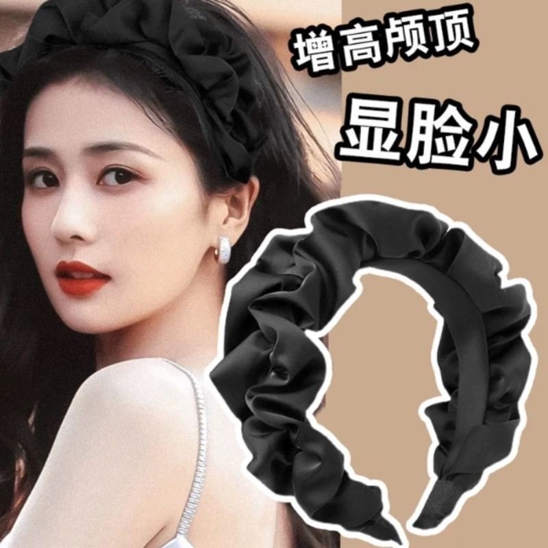 Increase cranial top fold headband women's summer face wash headband ...
