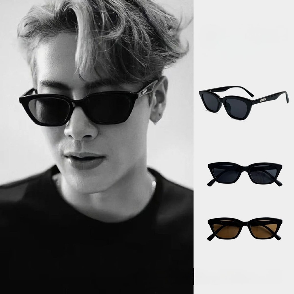 Malaysia READY STOCK Men Women Sunglasses Small Frame Spec Square ...