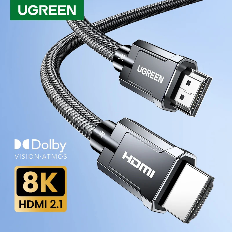 UGREEN 8K HDMI Cable 8K@60Hz For TV Box PS5 HDMI Ultra High Speed Certified Audio HDMI2.1 Cable ...