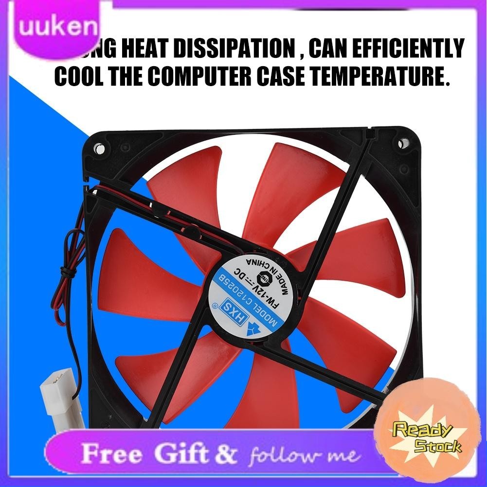 Uukendh Cooler Fan Case PC Cooling For Desktop Computer CPU | Shopee ...