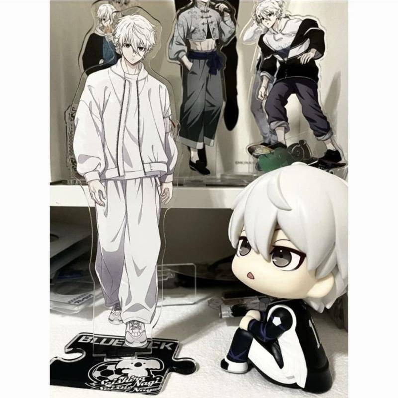 Blue Lock Seishiro Nagi 8cm High-Quality Acrylic Standee Beautiful ...