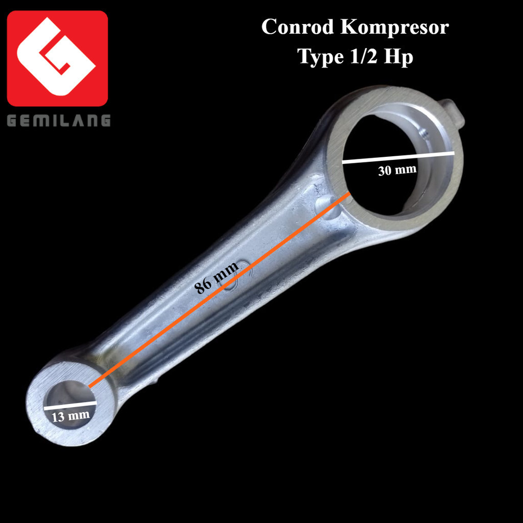 Piston Handlebar or 1/2 Hp Type Compressor Conrod | Shopee Malaysia