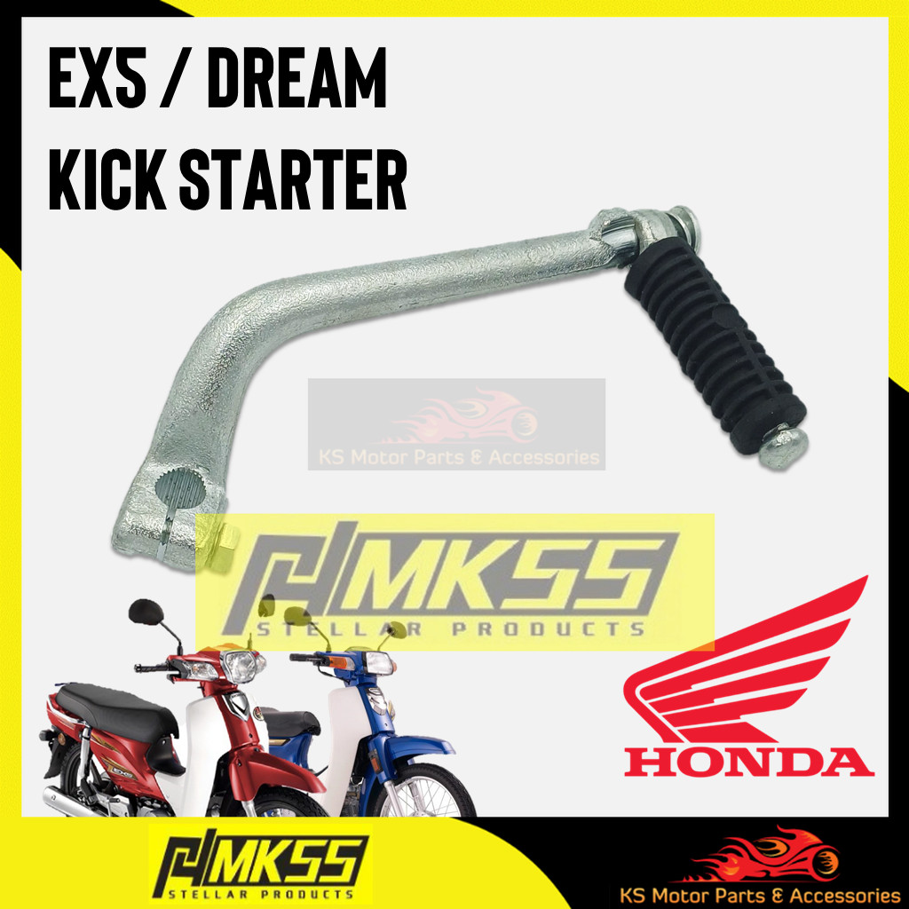 READY STOCK Kick Starter Pedal - EX5 C70 GBO WAVE100 DREAM | Shopee Malaysia