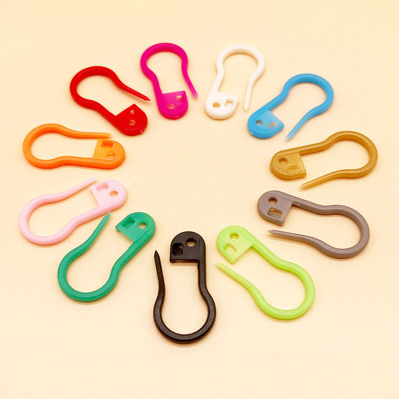 (KB1735) PREORDER 200PCS 1PACK PLASTIK FASTENING TOOL SAFETY PINS 2.1CM ...