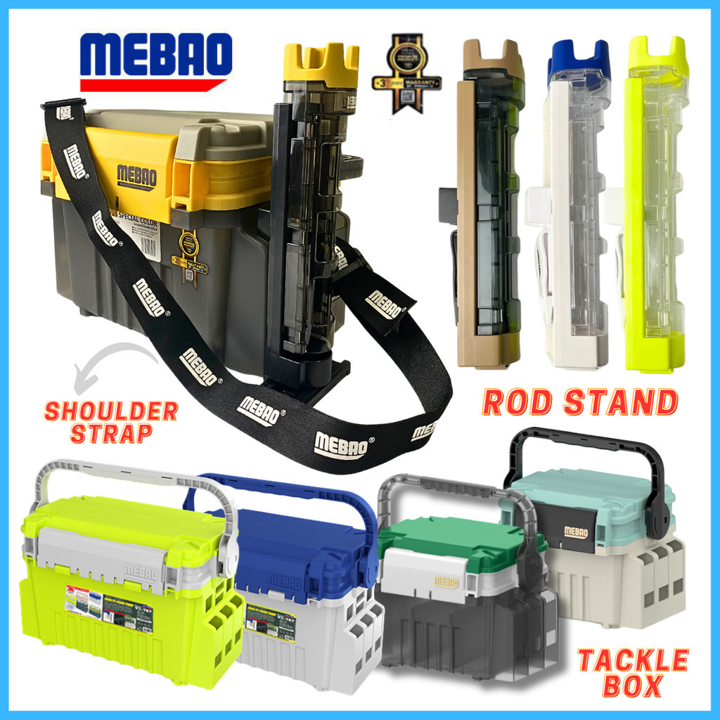MEBAO MULTIFUNCTION TACKLE BOX , ROD STAND | Shopee Malaysia