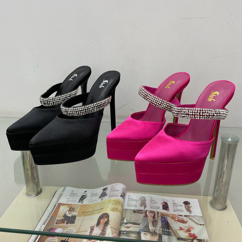 15cm Platform High Heels Stiletto Heels Hate Sky High Thick-Soled Shoes ...