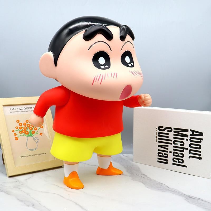 Japanese Man Crayon Shin-Chan Hand-Made Piggy Bank 2025 Trendy Desktop ...