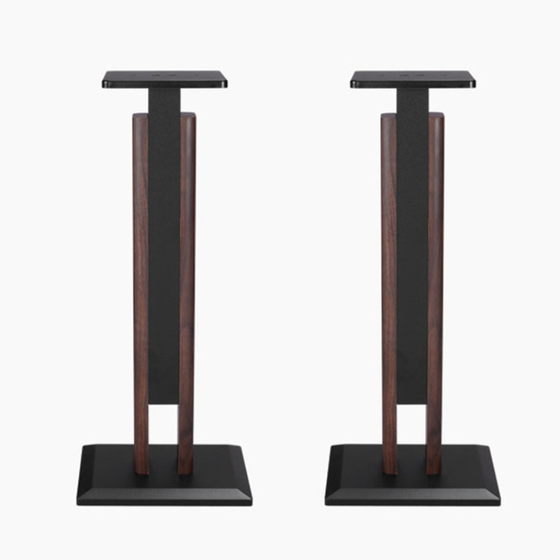 speaker stand surround sound rack floor stand solid wood bookshelf box ...