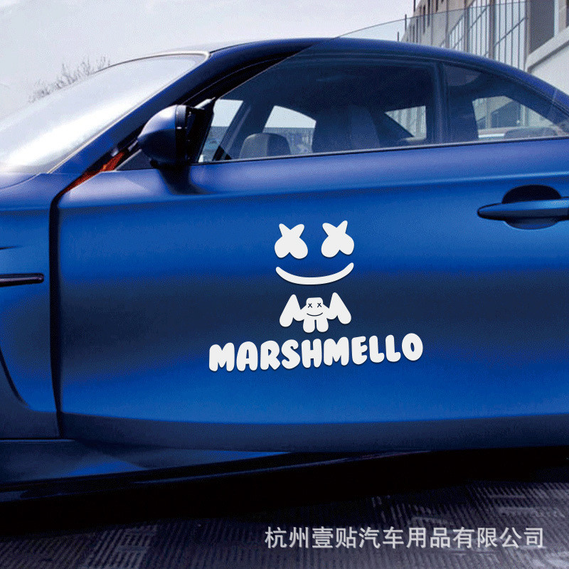 Marshmello Marshmello Street Wear Car Sticker Electronic Music XX Eye ...